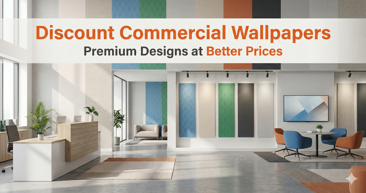 Commercial Wallpaper on Sale | Up to 35% Off on Wallcovering